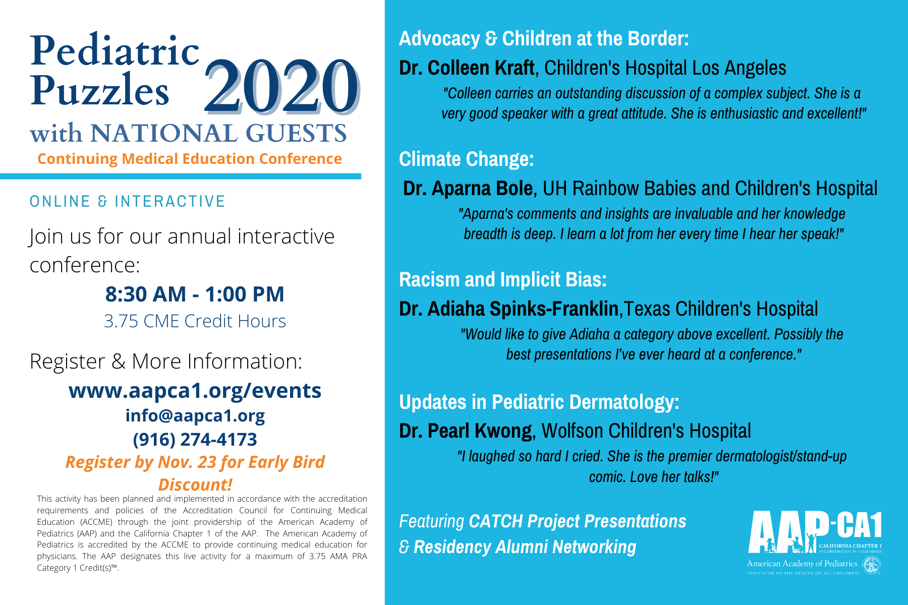 5th Annual Pediatric Puzzles Interactive CME Conference - American ...
