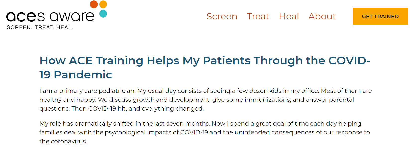 How to Do ACEs Screening - American Academy of Pediatrics California ...