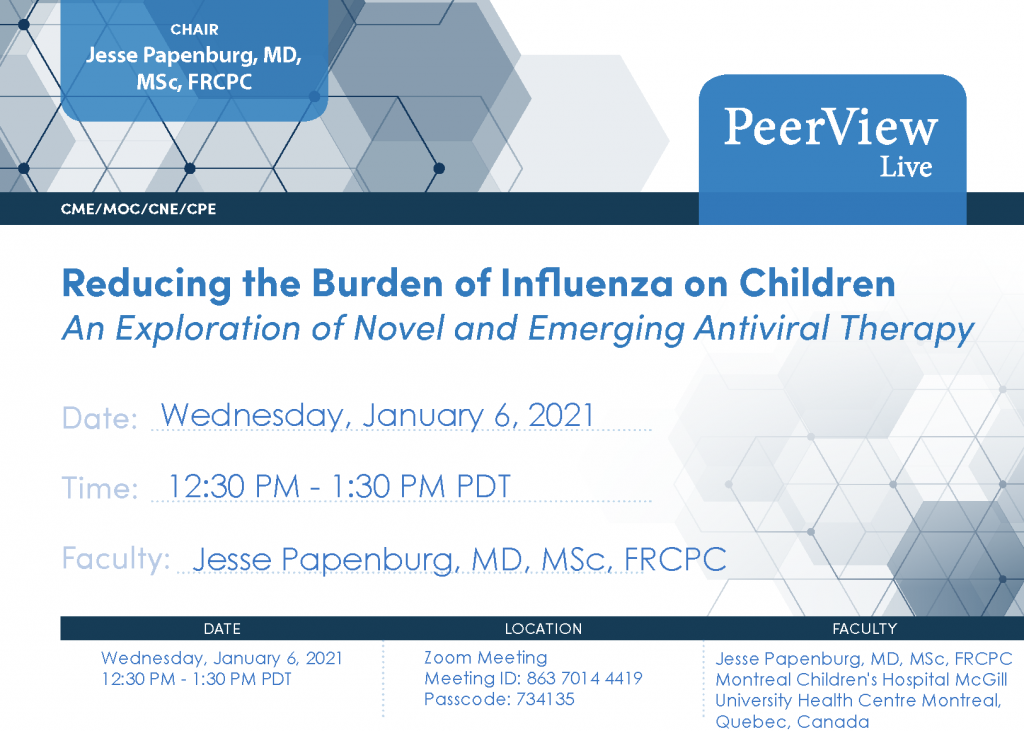 Reducing the Burden of Influenza on Children - American Academy of ...