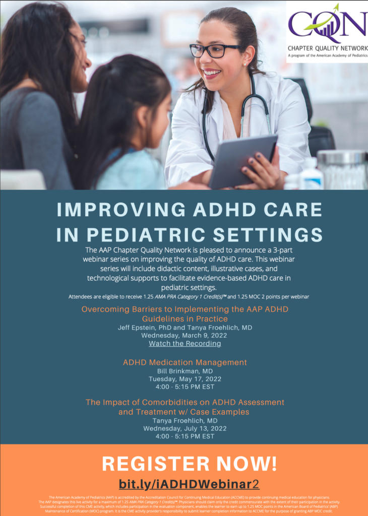 Improving ADHD Care in Pediatric Settings - American Academy of ...