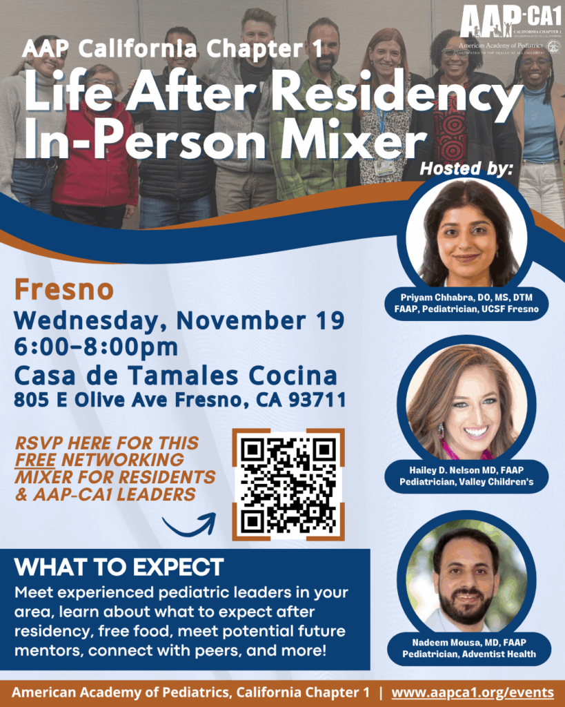 Fresno - Life After Residency In-Person Mixer - American Academy of ...